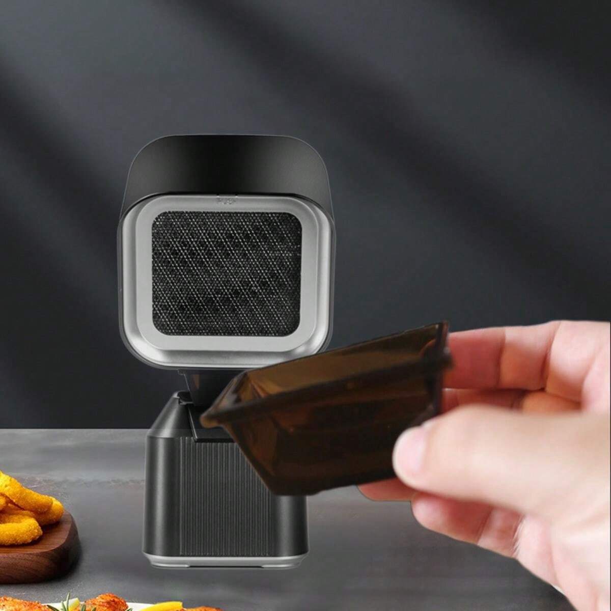 Draagbare afzuigkap, verstelbare hoek en hoogte desktop afzuigkap met 2 ...