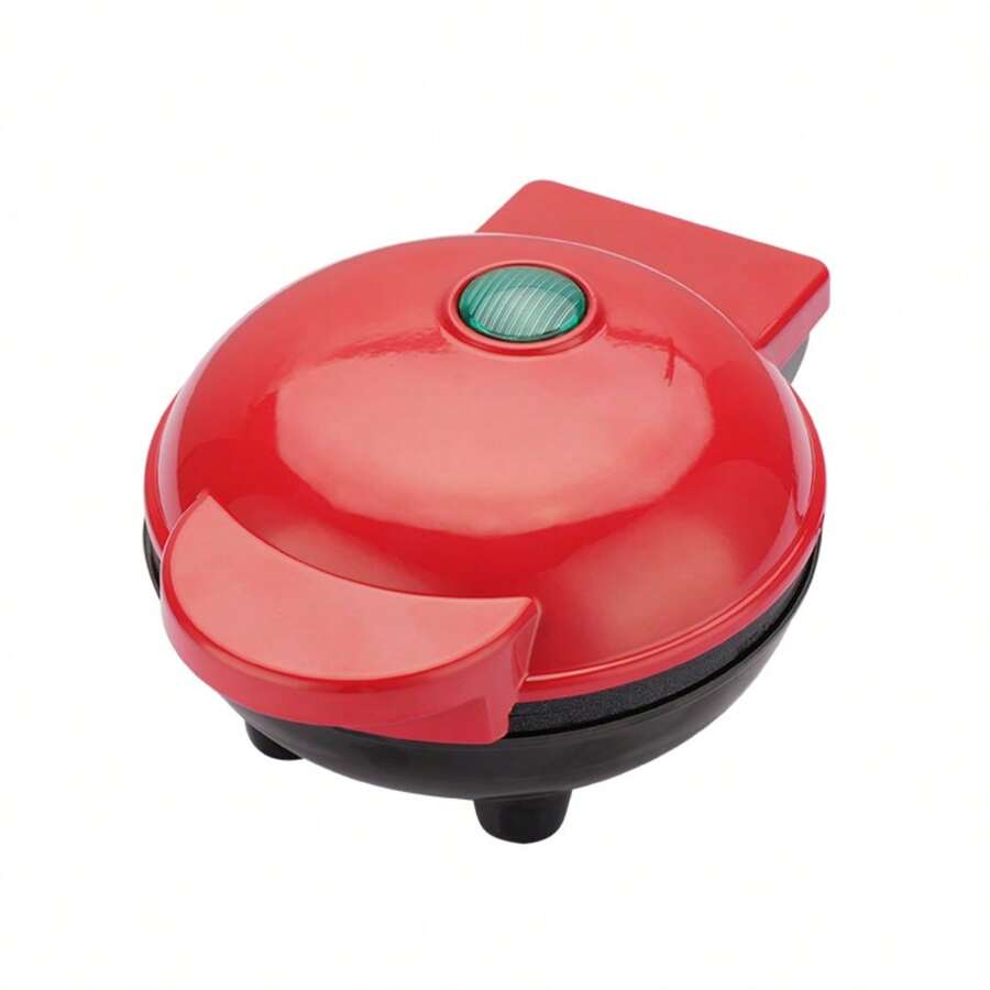 Mini Electric Waffles Maker Bubble Egg Cake Oven Breakfast Heart Shaped ...