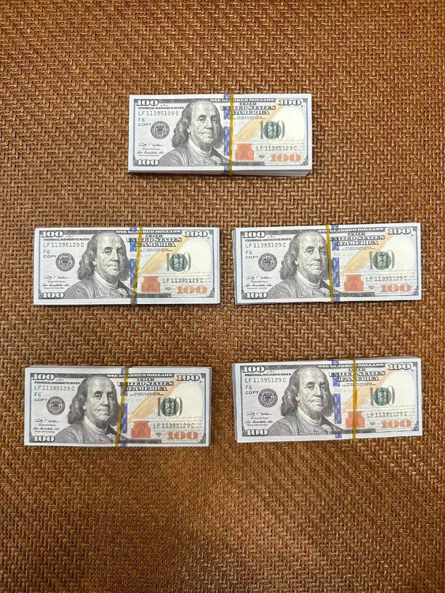 500pcs Small-Size Prop Paper Money Banknotes, Educational Toy, Party ...