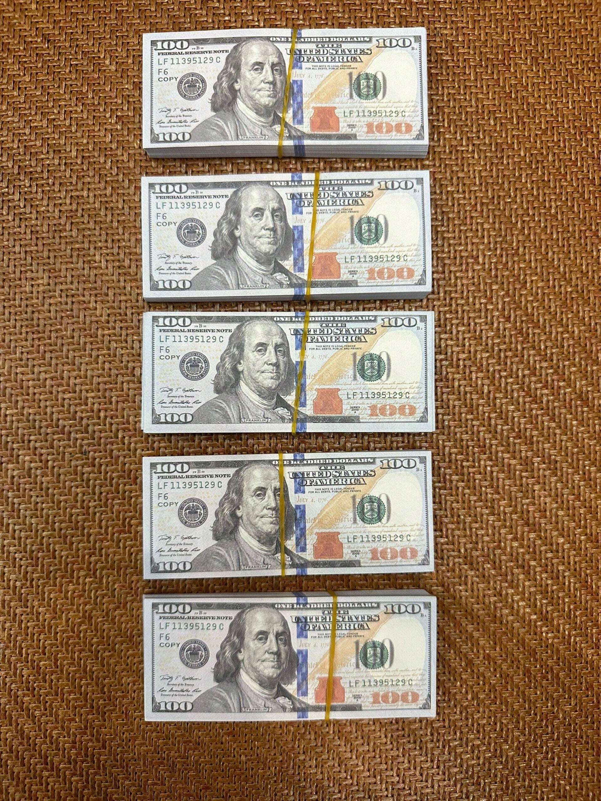 500pcs Small-Size Prop Paper Money Banknotes, Educational Toy, Party ...