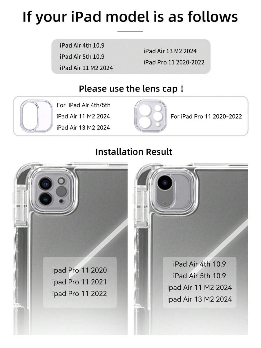 DANYCASE Hülle kompatibel mit iPad A16 2025 Air 11 13M3 2025 Mini 7 A17Pro 2024 Air 11 13 M2 ...