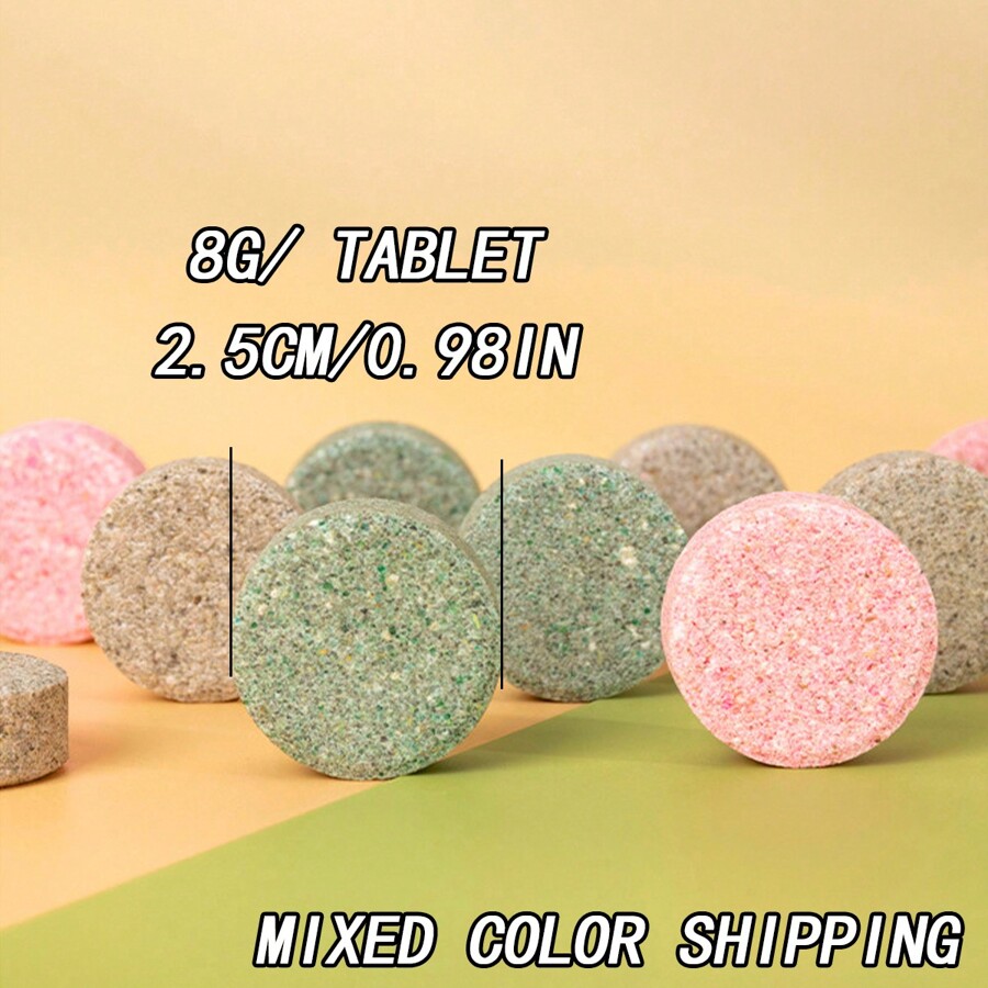 60pcs Foot Soak Fizzers, Natural Organic Foot Scrub & Moisturizer For ...