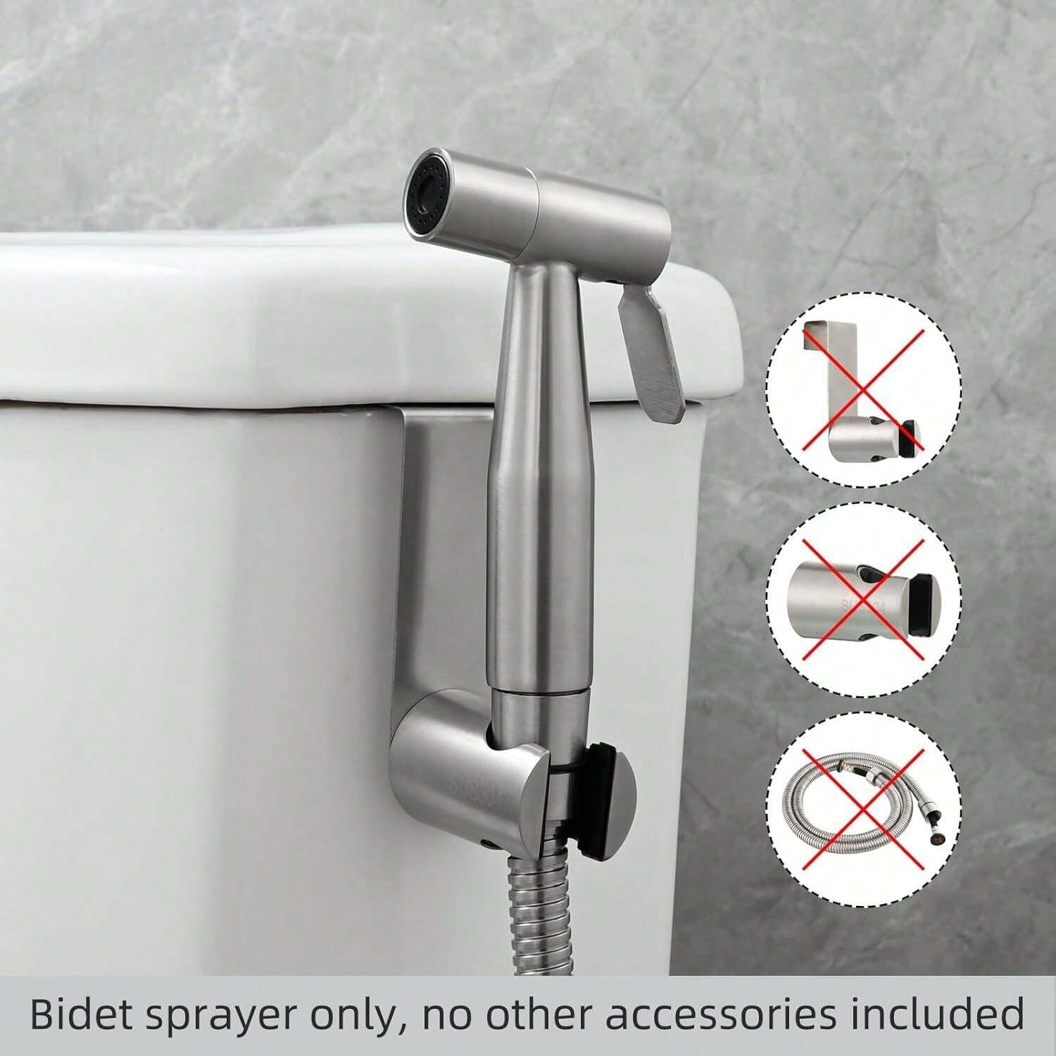 One Pic Hand Held Bidet Sprayer Stainless Steel Sprayer Shattaf For ...