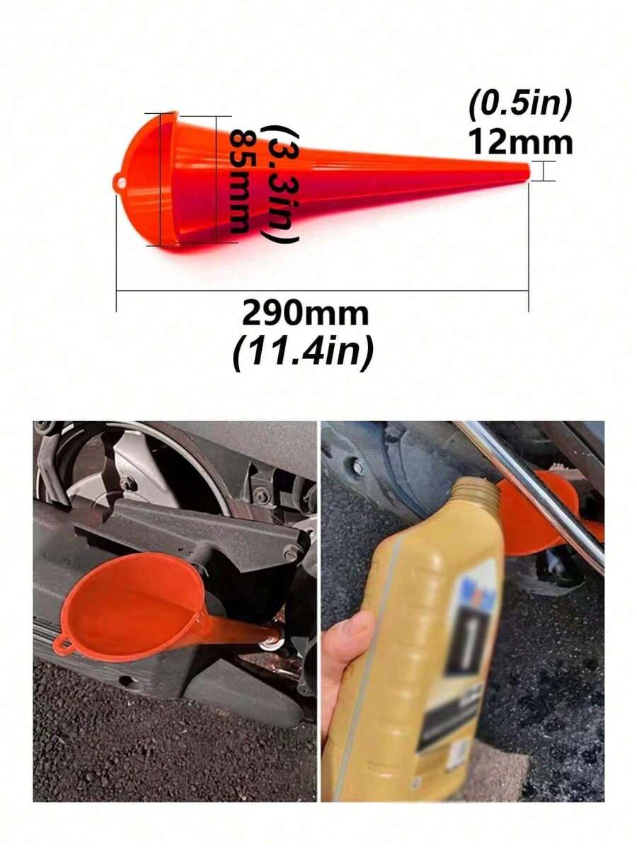 Motorcycle Fuel Funnel, Long Spout Oil Filling Funnel | SHEIN EUR
