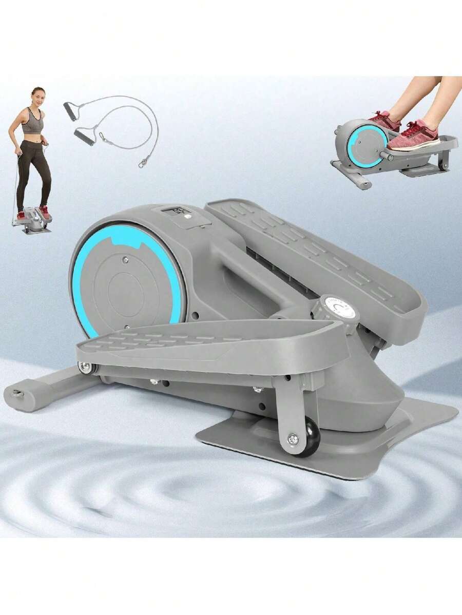 Under Desk Elliptical, Magnetic Portable Ellipse Leg Exerciser, Stair ...