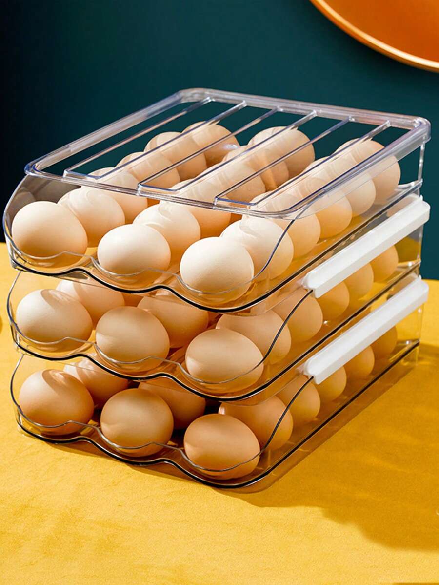 1 2 3Layer Egg Holder Egg Storage Container For Refrigerator,Ramp Type ...