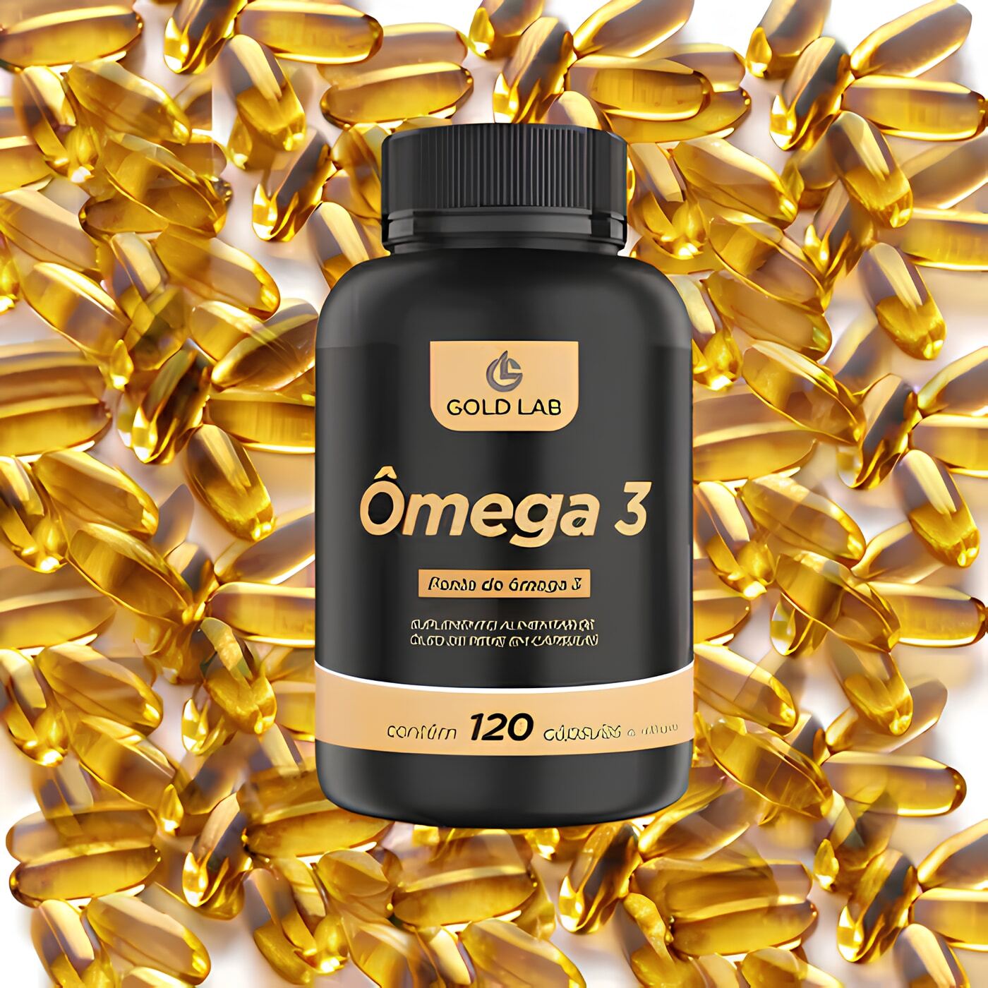 OMEGA 3 1400MG 120 CAPSULES GOLD LAB | SHEIN USA