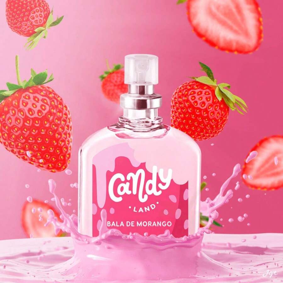 Jequiti Colônia Candy Land Bala De Morango 25ml - Jequiti | SHEIN Brasil