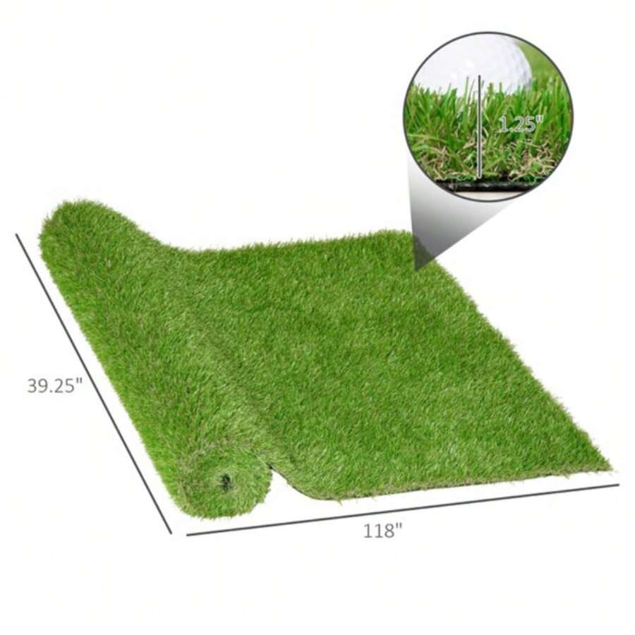 Artificial Grass Door Mat Indoor/Outdoor Rug Green Turf Perfect For ...