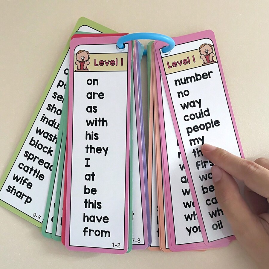 1000 English Sight Words Flashcards 41cards Dolch Sight Word Reading ...