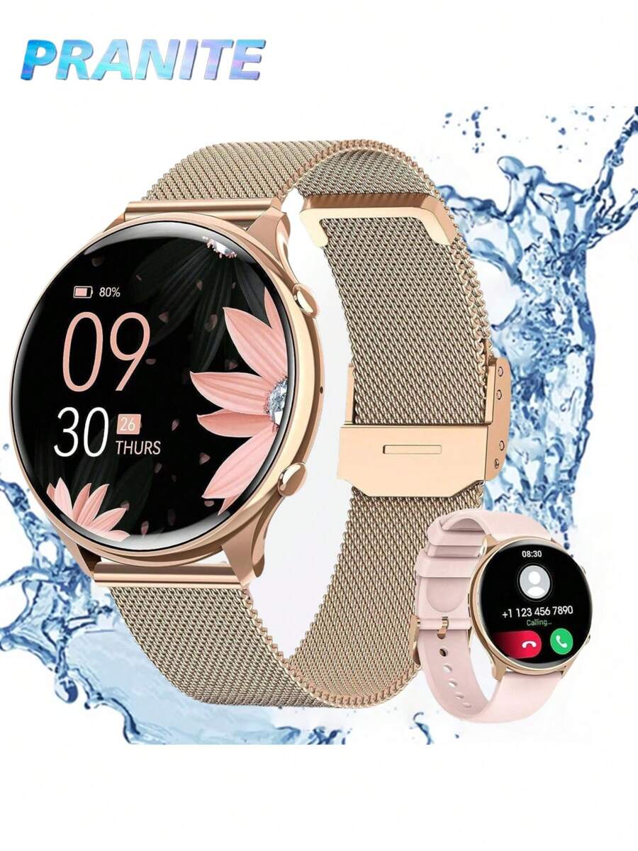 Relógio inteligente feminino (atender/fazer chamadas), relógio de ...