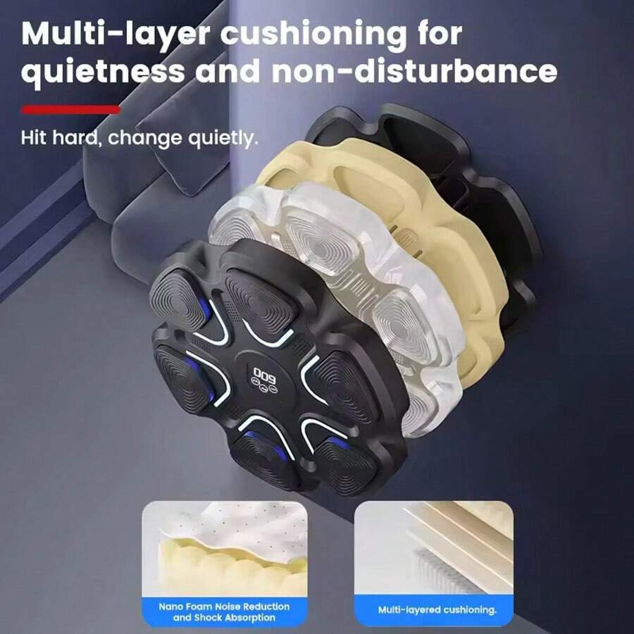 Intelligent Music Boxing Machine Reaction Wall Target For Men And Women ...