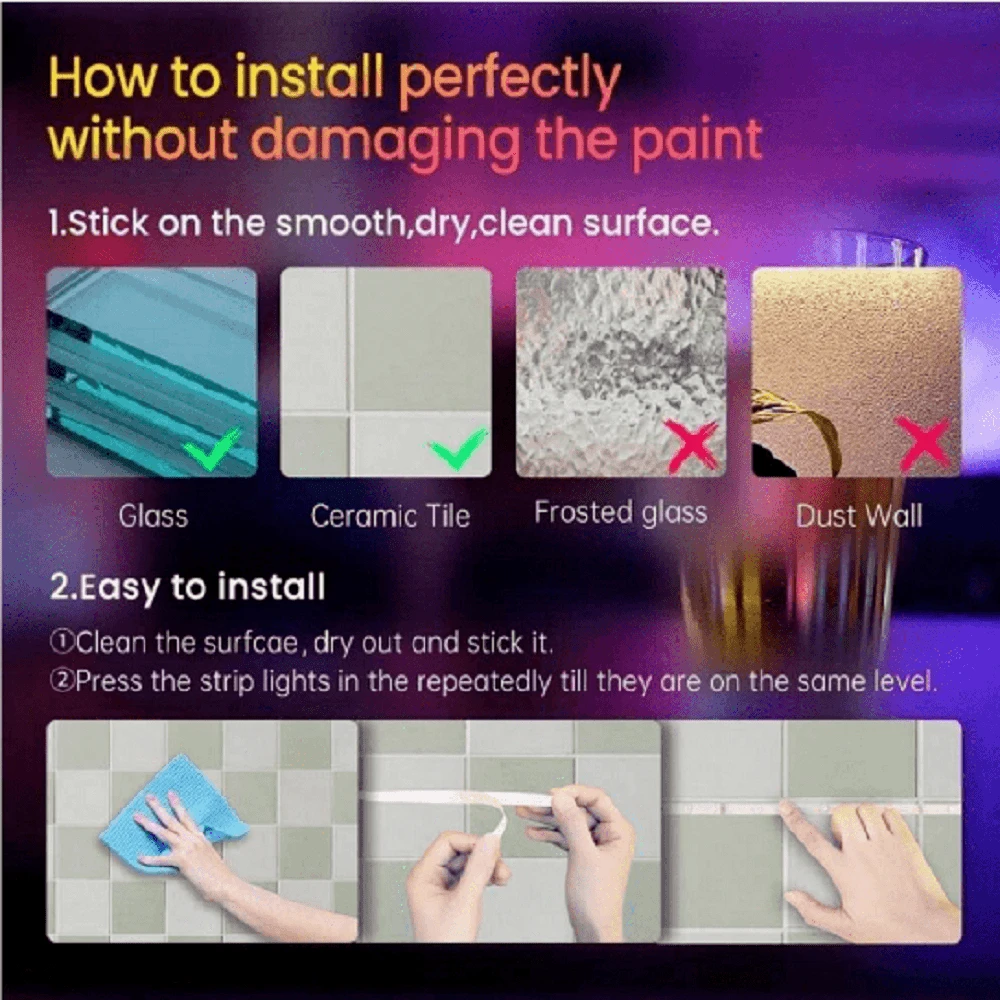 1M-30M 5V LED Strip Lights RGB 5050 16 Million Colors, RGB , Led Strip ...