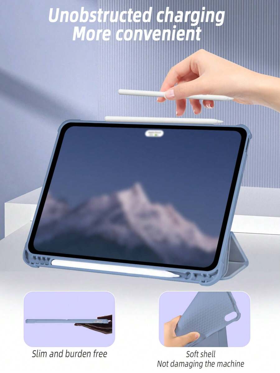 Apple IPad Full Coverage Pen Slot Protective Case Compatible With IPad Mini4/Mini5/Mini6/Air ...