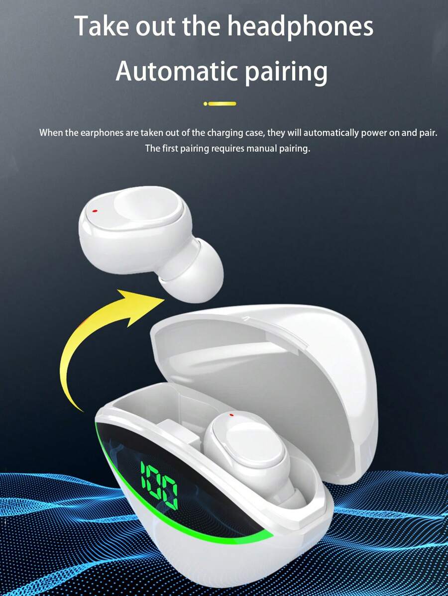 GREATWALL Y-ONE TWS Wireless Bluetooth Headphones In-Ear Touch Control ...