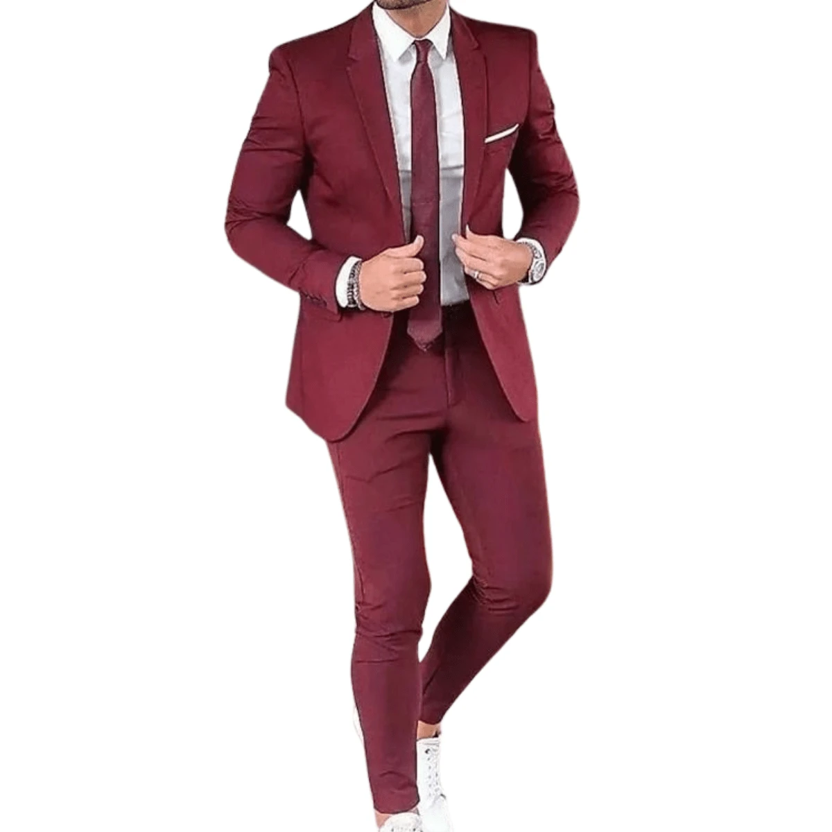 Terno Slim Masculino Corte Italiano Executivo(Calça E Blazer) | SHEIN ...