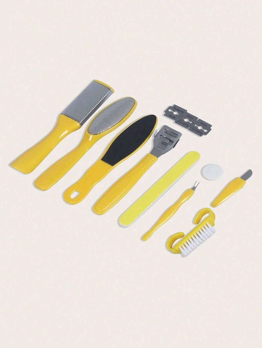 9-In-1 Foot Board File Trimming Foot Set Foot Board Rubbing Foot Skin ...