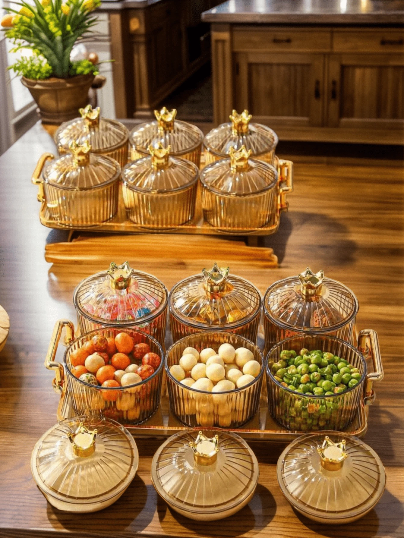 1 Set New Trendy Airtight Sealed Candy Box, Storage Container For ...