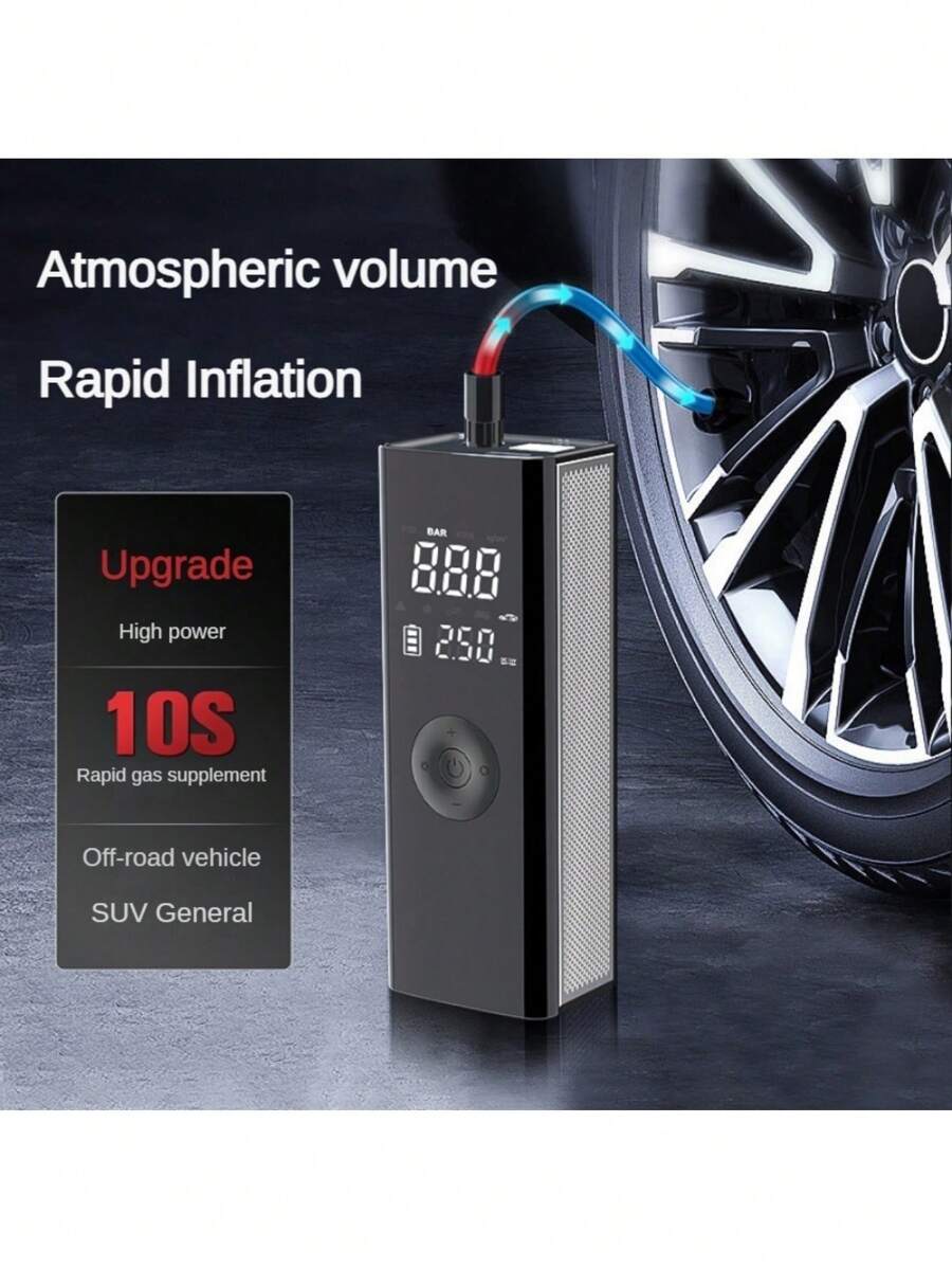 25-Cylinder Tire Inflator Powerful Aluminum Portable Air Compressor ...