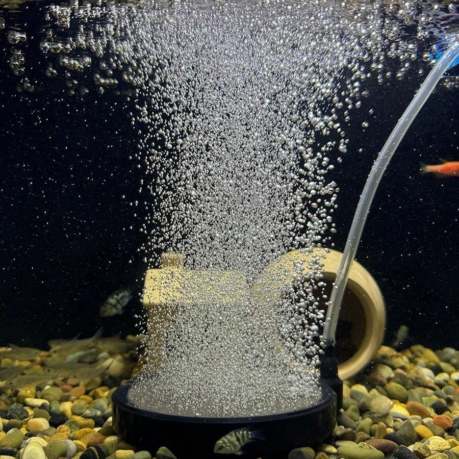 Black Nano Gas Disc Oxygen Disc Aeration Disc Fish Tank Oxygen Pump ...