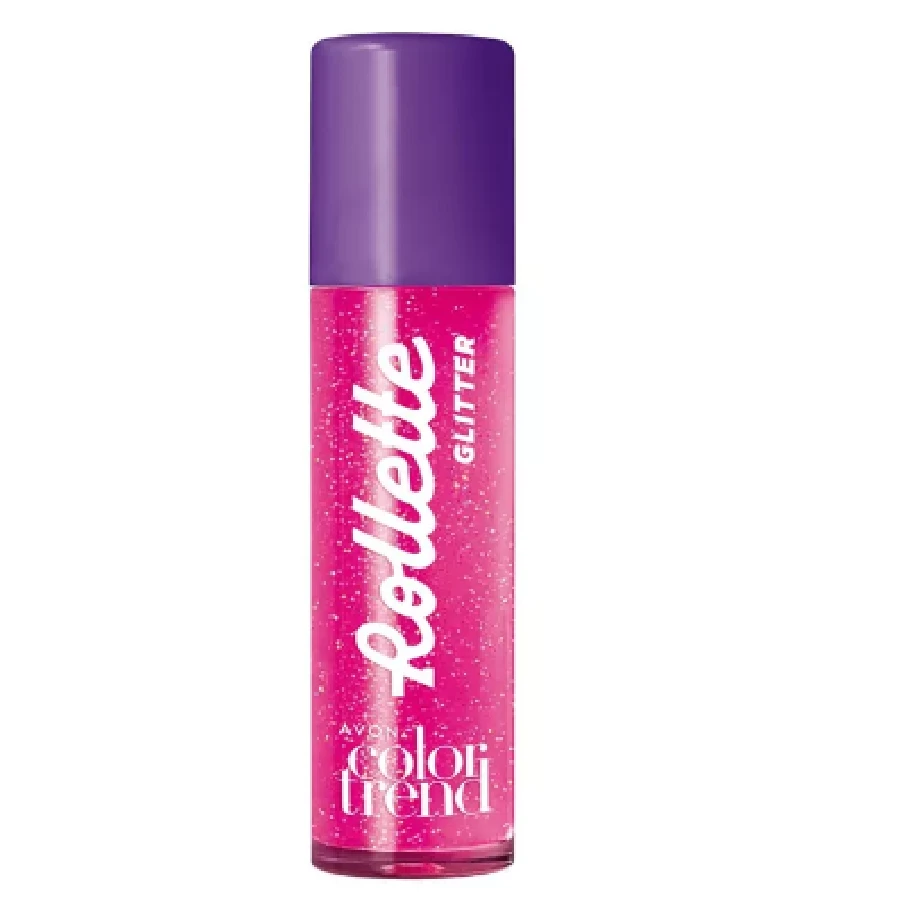 COLOR TREND BRILHO LABIAL ROLLETTE (COM GLITTER) MORANGO VIBES | SHEIN ...