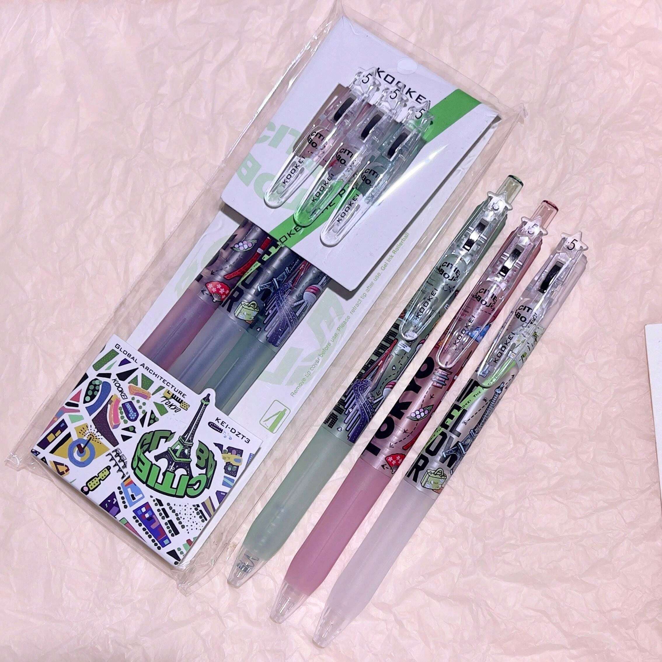 Kookei Push Retractable Pen With World Famous Architecture Landmark ...