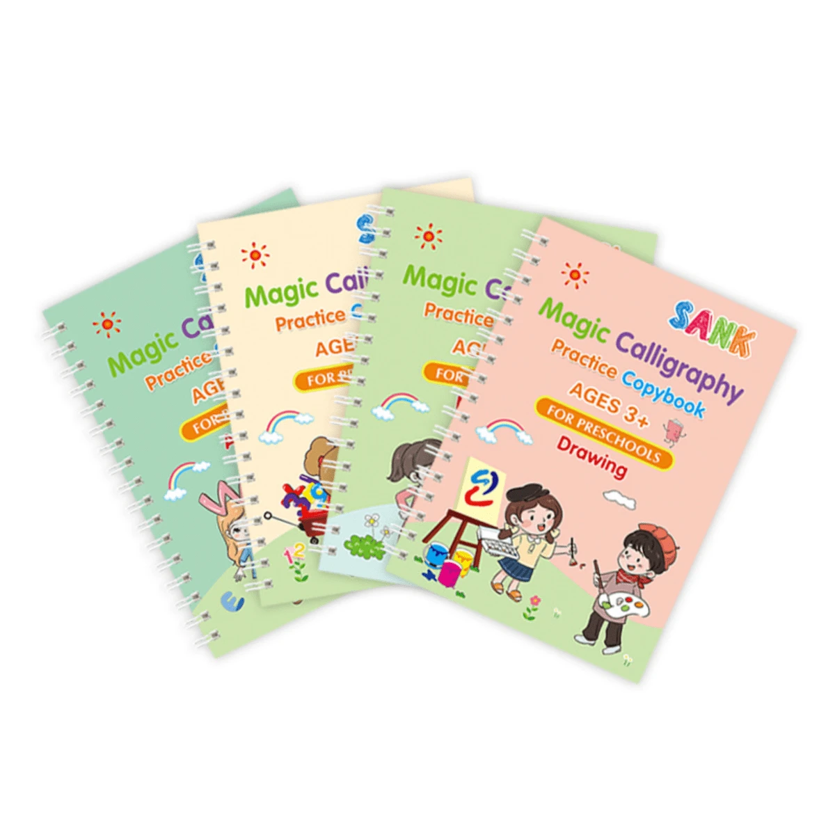 Versión en inglés completa del cuaderno de práctica de caligrafía de ...