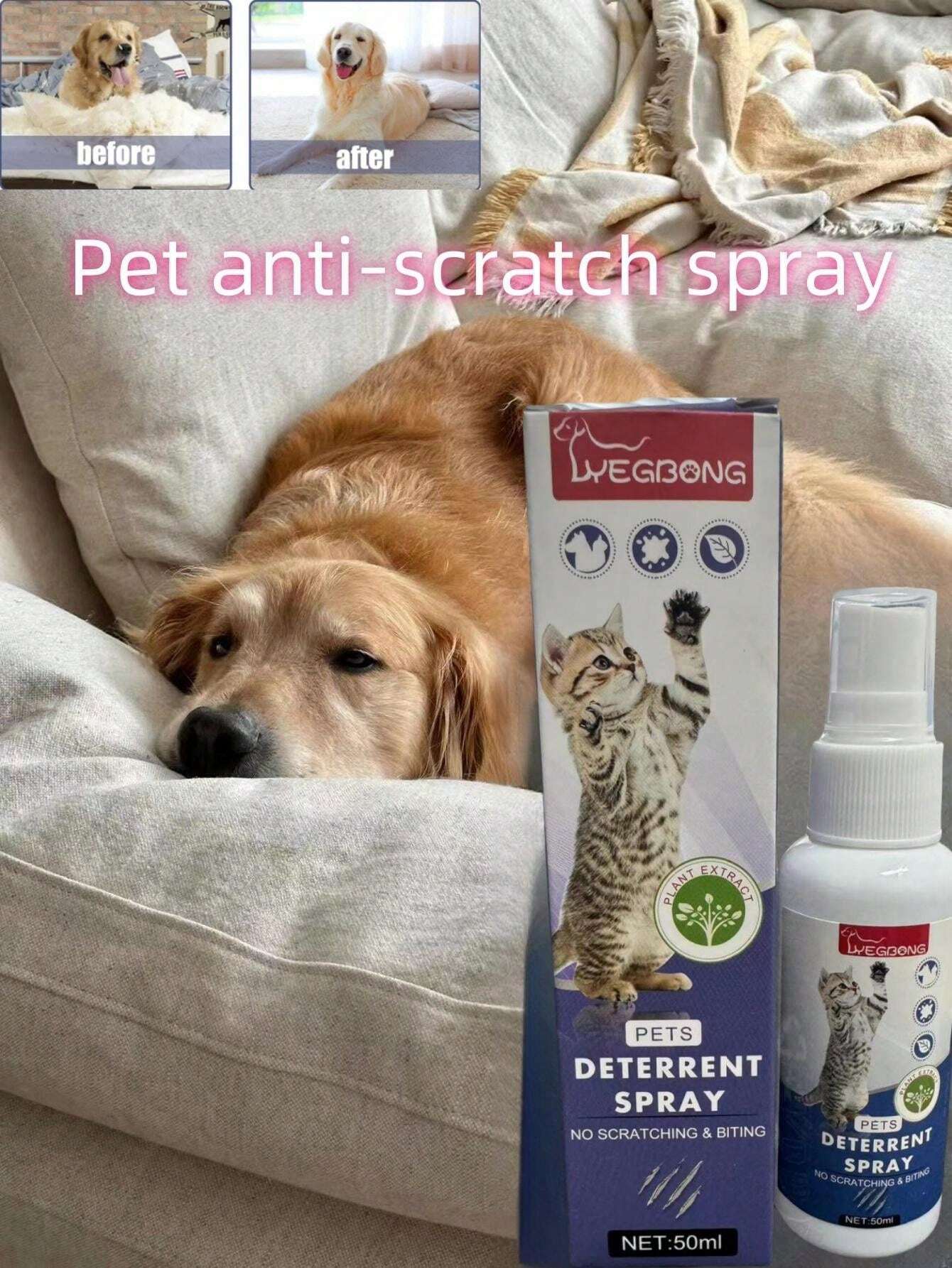 Random Assorted New & Old Style Anti-Scratch Pet Repellent Spray For ...