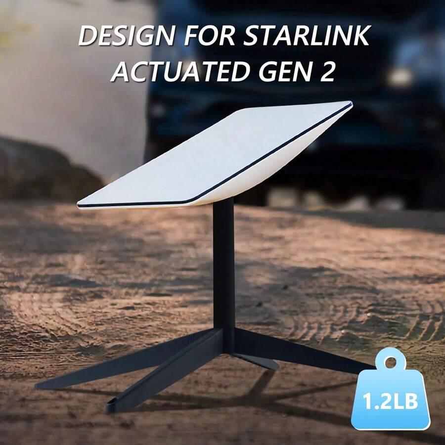 Suporte Starlink para antena Starlink Gen 2, base leve portátil Starlink V2 removível magnética ...