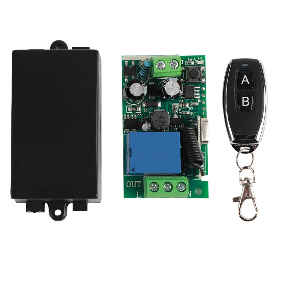 AC220V Wireless Remote Control Switch Module One Way Switch Relay ...