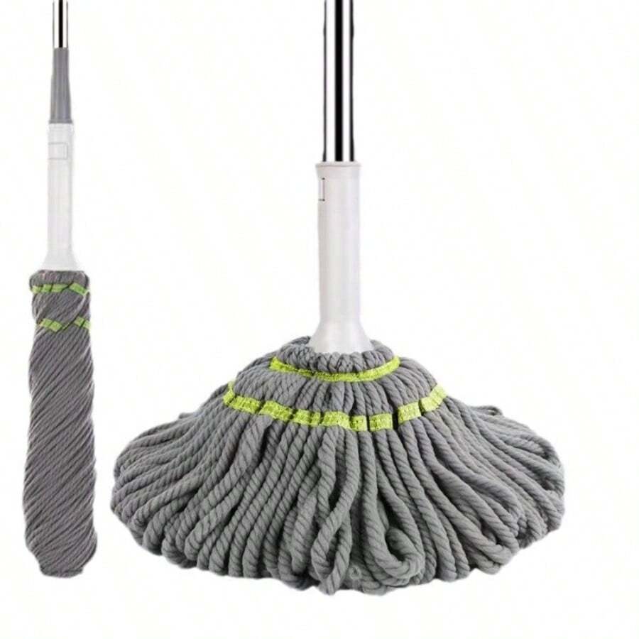 Easy Twist Self Twisting Mop - Hand Free Washing, Suitable For Wood And ...