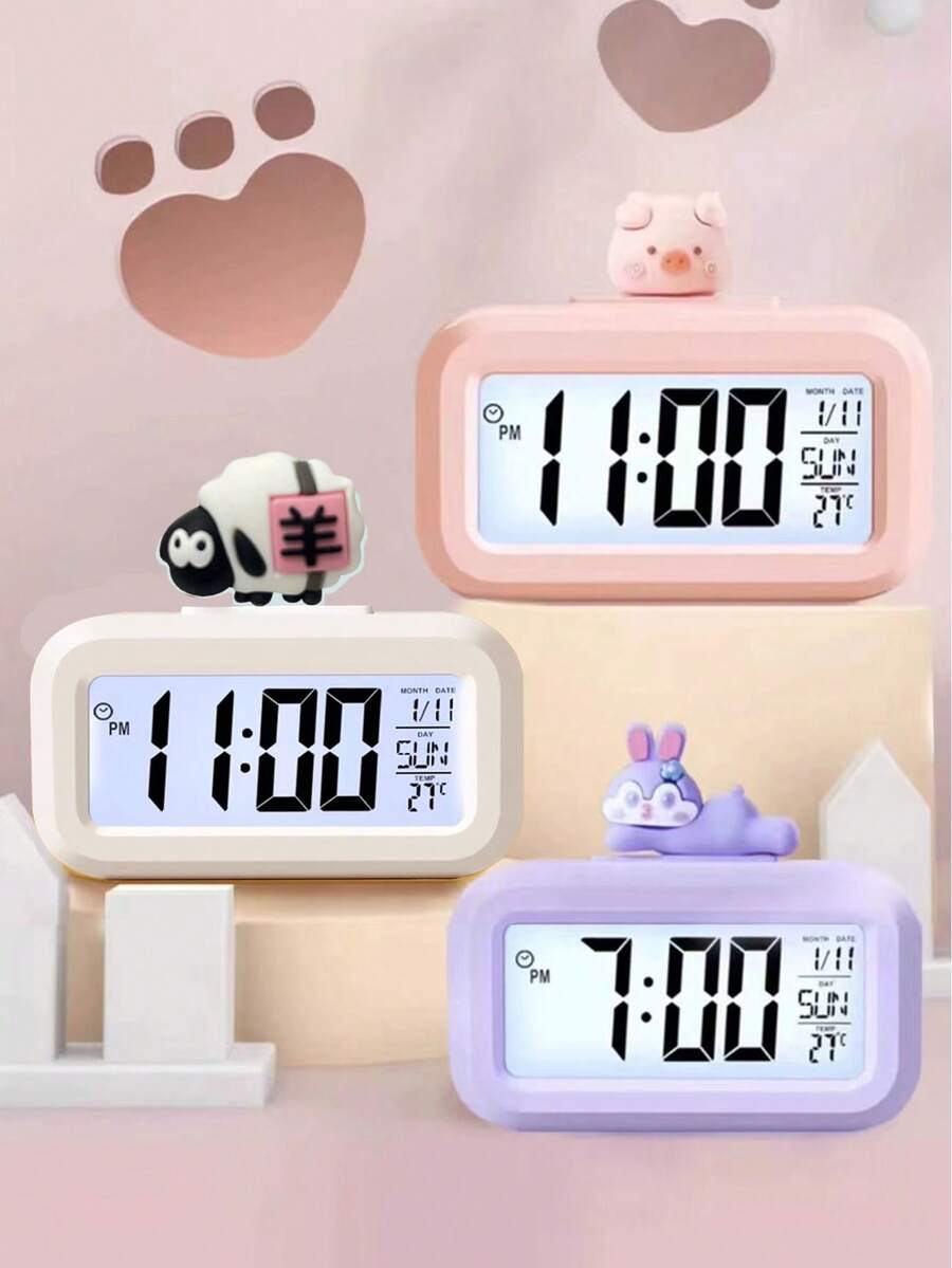 Dormitory Student Alarm Clock, Temperature Measurement Alarm Clock ...