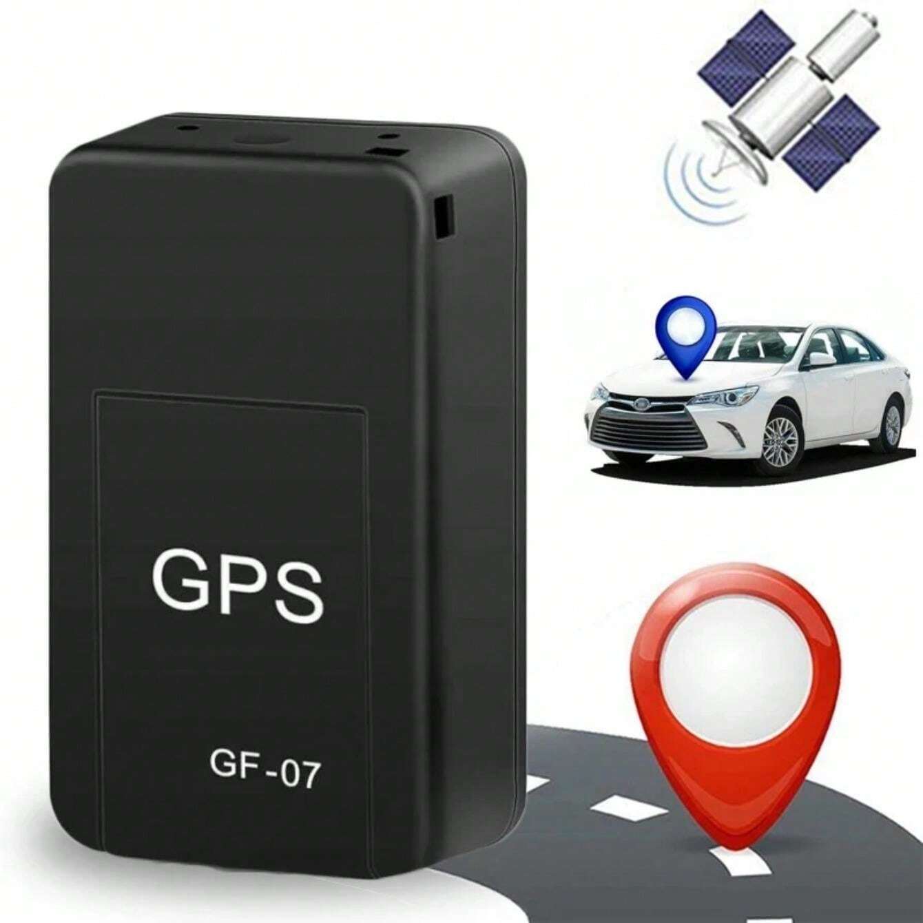 強力磁石付きGPSトラッカー、車両追跡盗難防止デバイス、ミニポータブル高精度GPSロケーター | SHEIN JAPAN