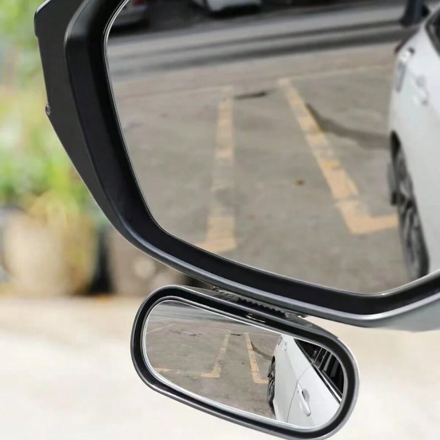 Espelho Retrovisor Curvo com Ângulo Amplo e Alta Definição de 360 ...