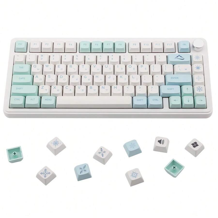 132 tasti Keycaps in PBT Profilo XDA Cappucci chiave per Interruttore ...