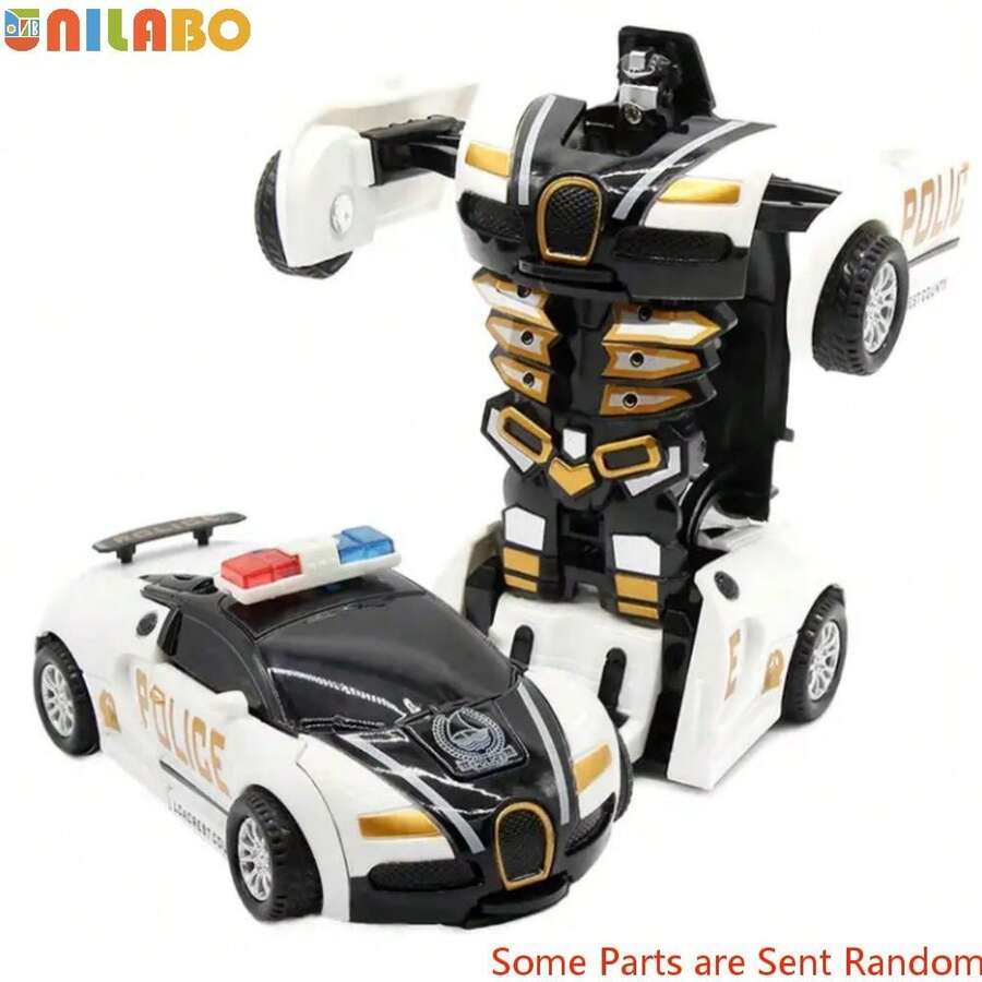 Amazing Transforming Sports Car Deformation Toy - Inertial Sliding Racing Bike - Automatic ...