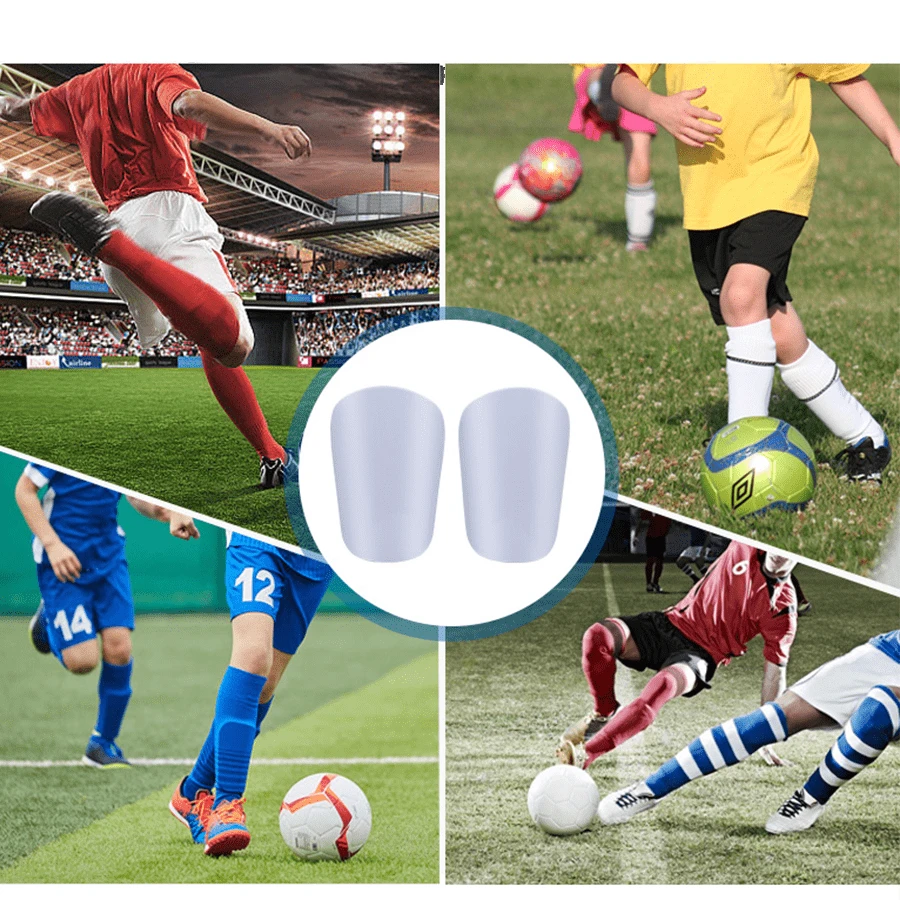 Imitation Carbon FiberMini Football Shin Guards, Soccer Shin Pads ...