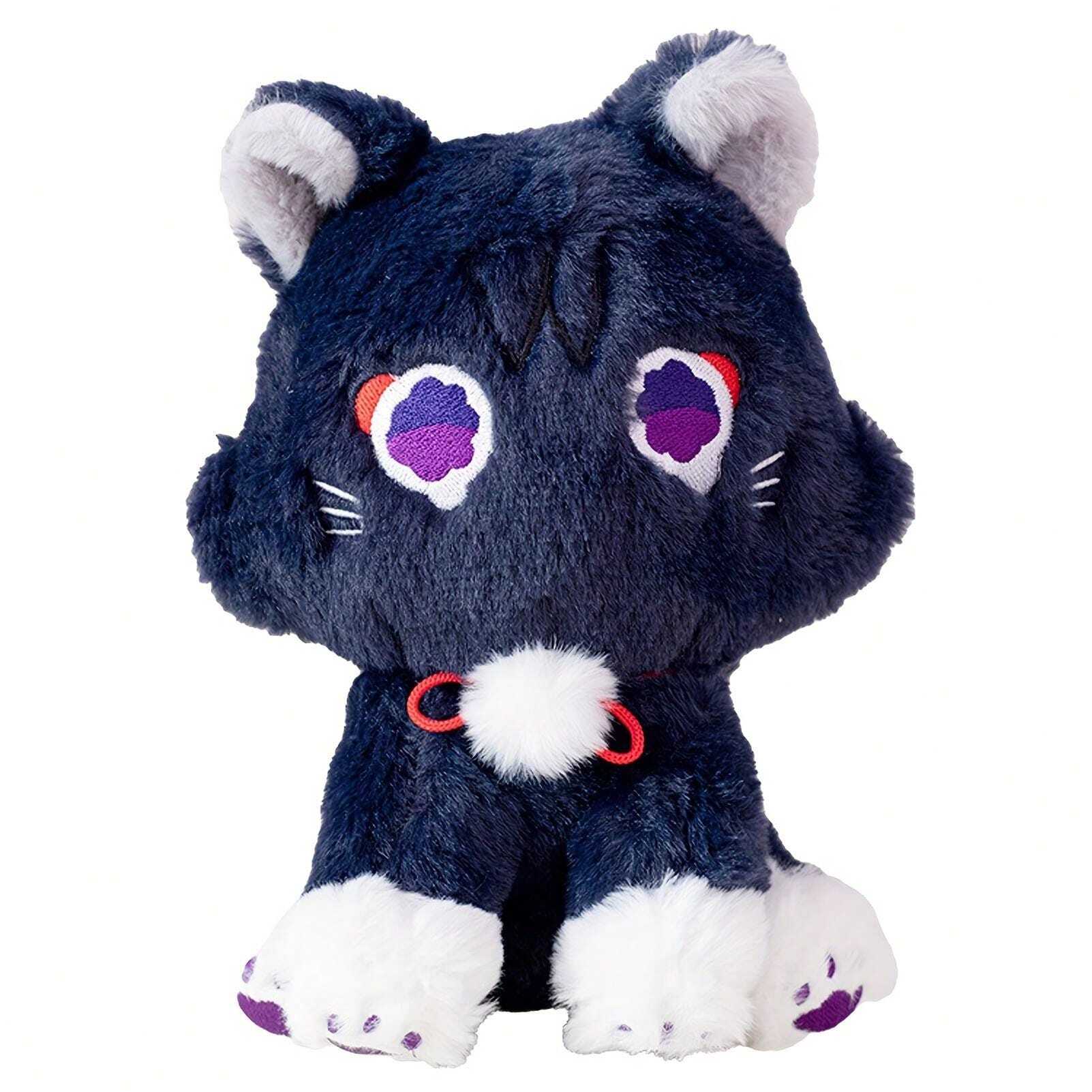 TOEI ANIMATION 22cm Video Game Cartoon Cat Plush - Huggable Collectible ...