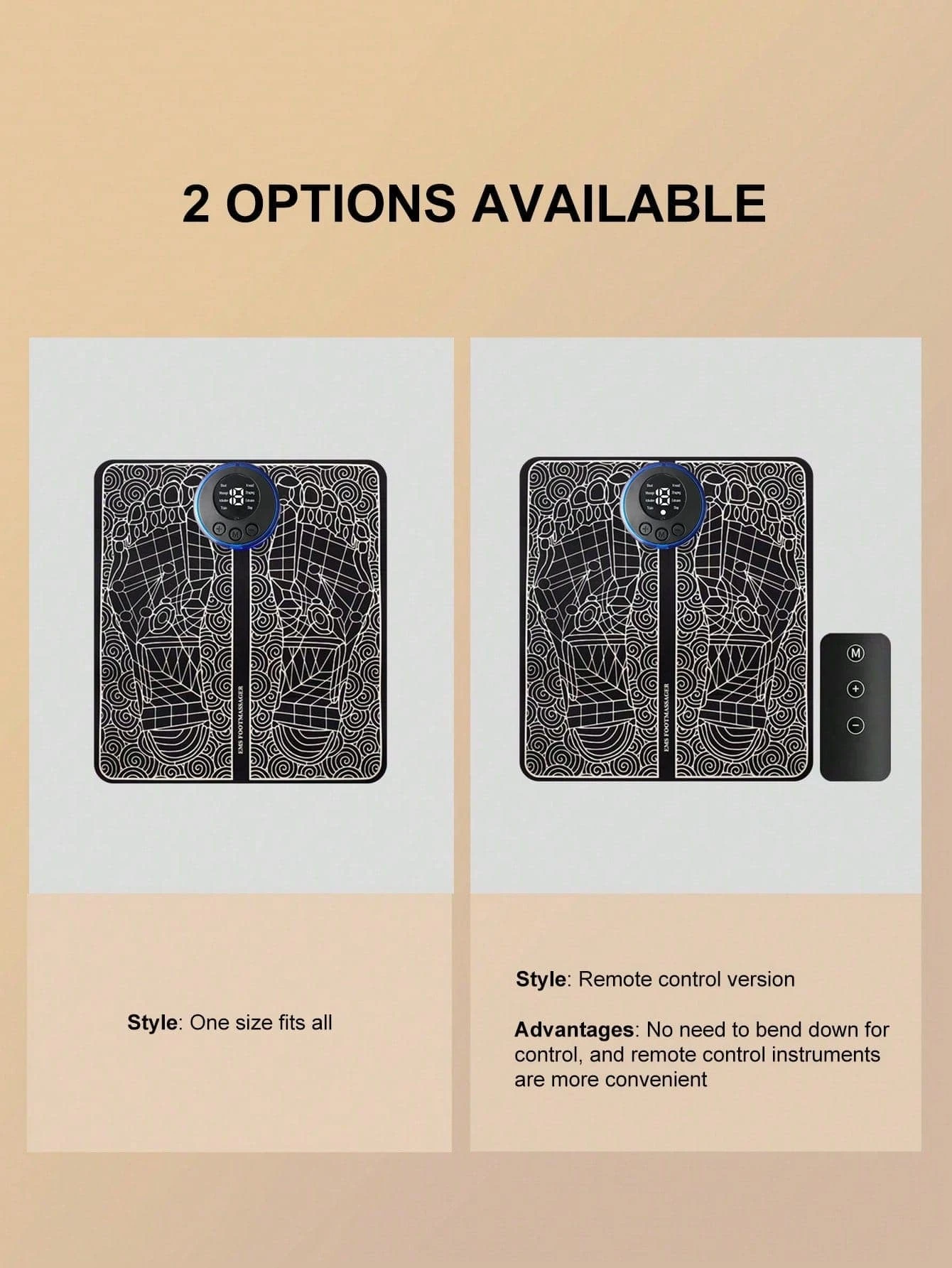 Foot Massager Foot Therapy Machine EMS Foot Massage Pad Pulse Fully Automatic Foot Meridian ...