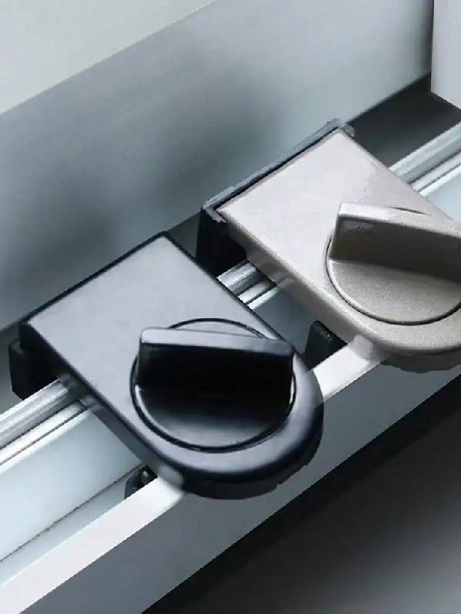 1pc Adjustable Sliding Window Door Stopper, Safety Anti-Theft Lock ...