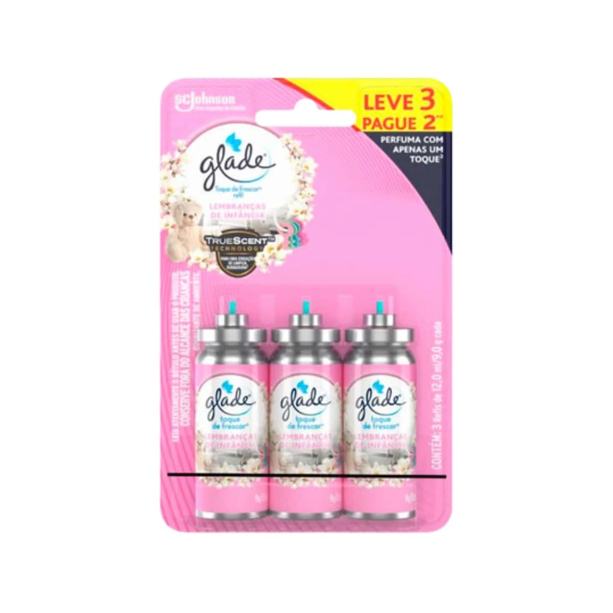 Kit Refil Glade Lembrança De Infância 3 Unidades Com 12ml | SHEIN Brasil