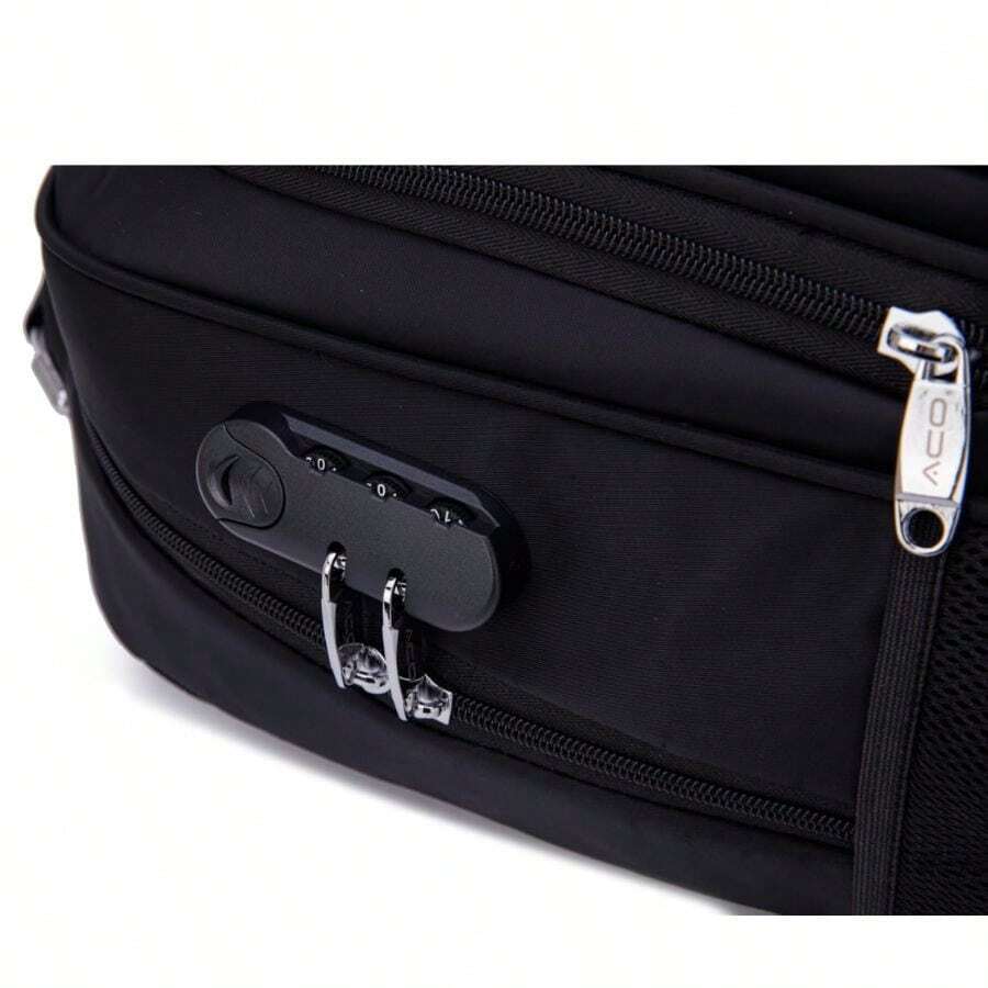 Men's Reinforced Backpack For Laptop Work Business Travel Waterproof ...