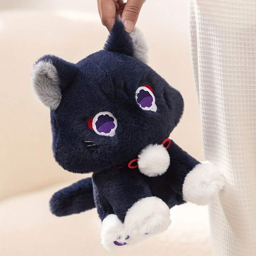 TOEI ANIMATION 22cm Video Game Cartoon Cat Plush - Huggable Collectible ...