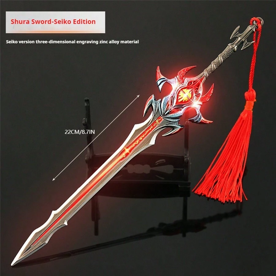 2024 New - Ashura Sword - Full Metal Weapon Model - Home Decor - Game ...