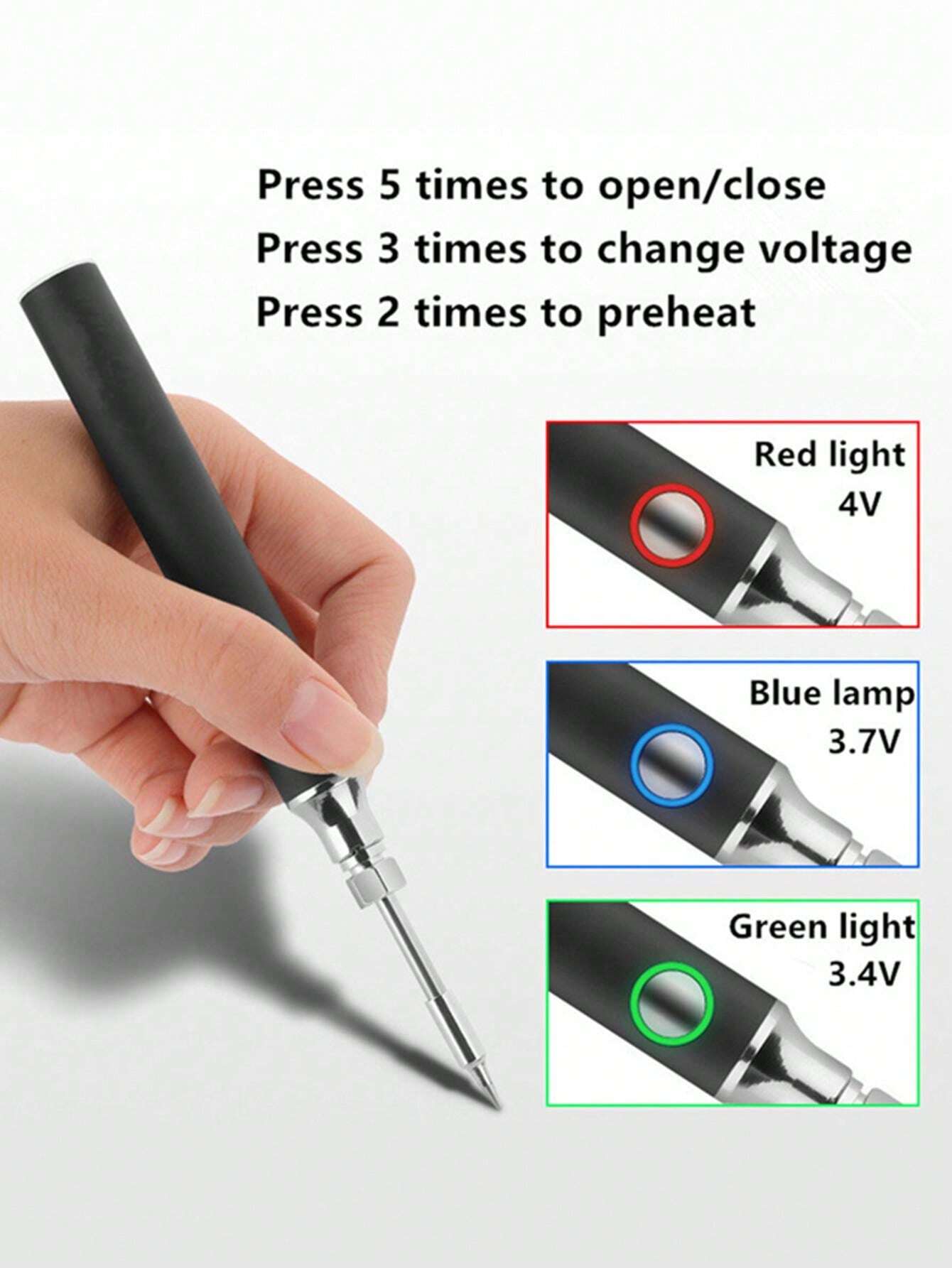 Brand New 510 Battery Pen Soldering Iron With USB Charging Head ...