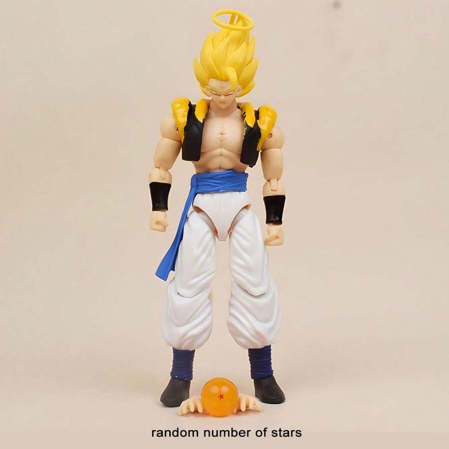DRAGONBALL Anime Action Figure Goku SHF Super Saiyan Figurine Movable ...