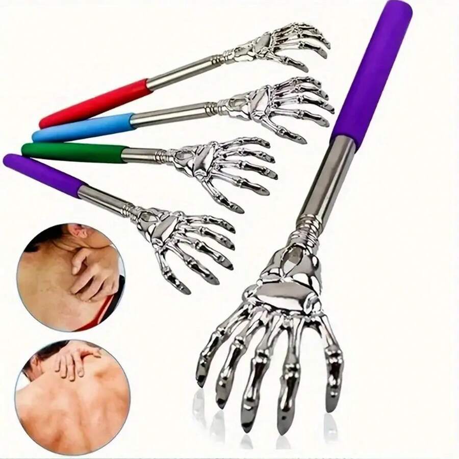 Random Color Extendable Stainless Steel Telescoping Back Scratcher ...