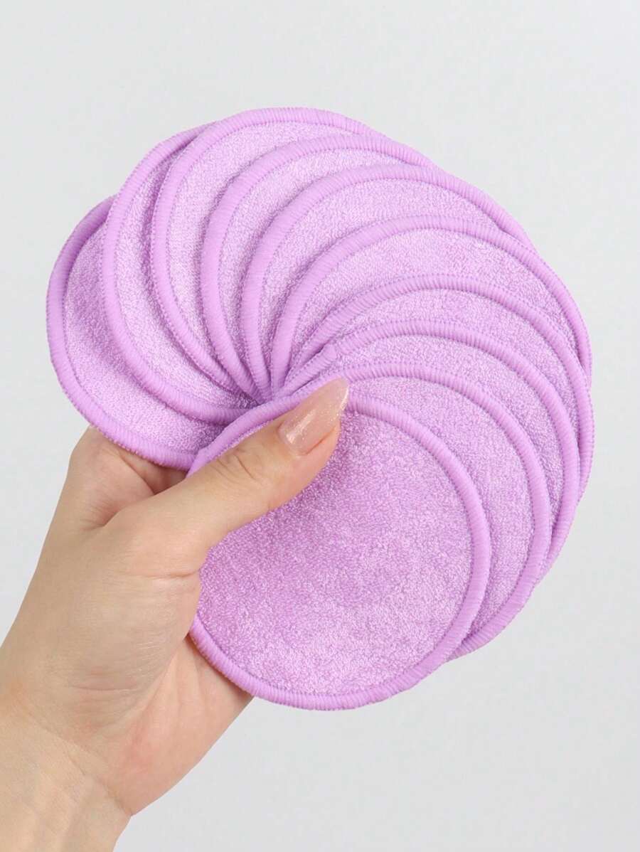 10pcs Reusable Makeup Remover Pads, Soft Makeup Cleansing Pads ...
