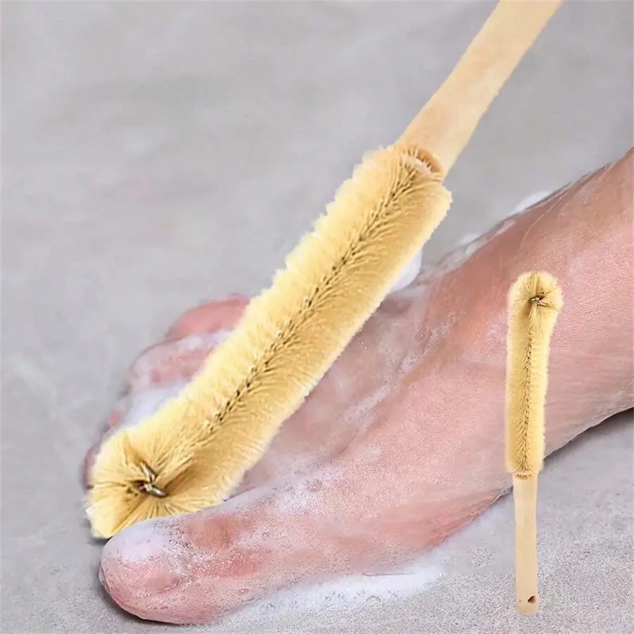 Long Handled Toe Cleaning Brush, Reusable, Suitable For The Elderly ...