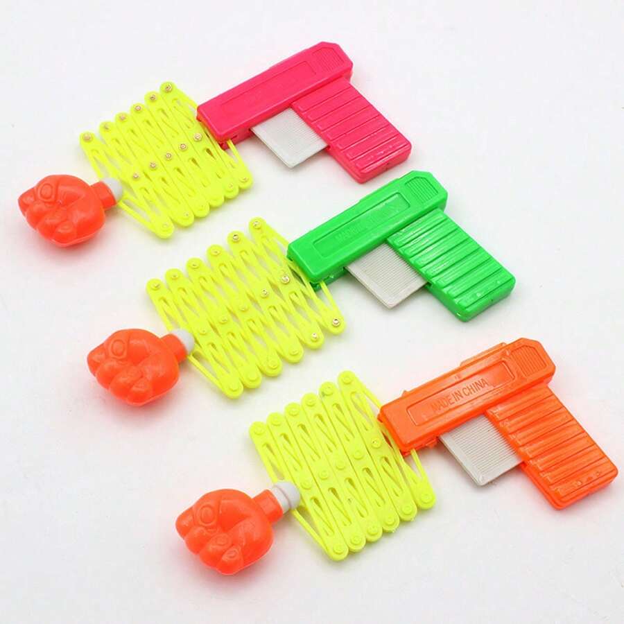 1pc Creative Expandable Fist Prank Gun, Pranking Toy Gun, Humorous ...
